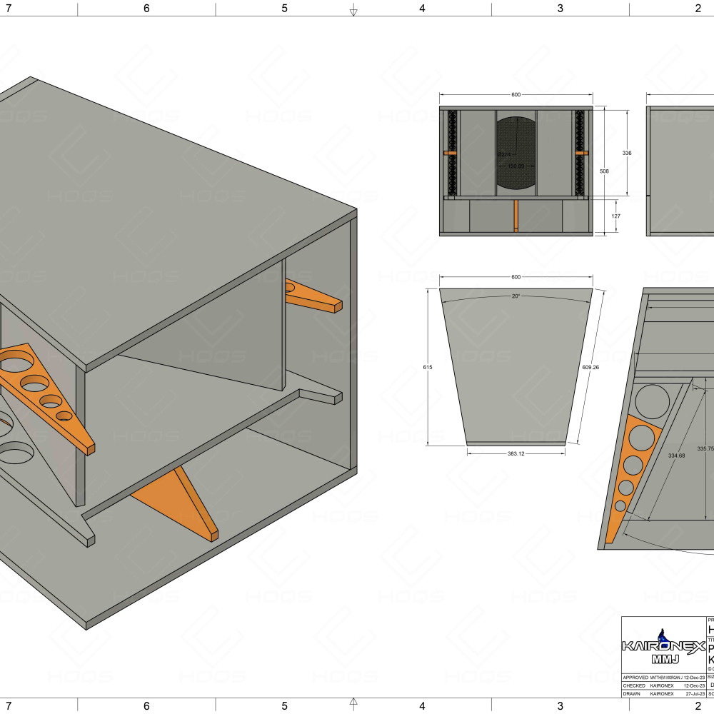 PARAFLEX C-3DKT 1x12 Kick top